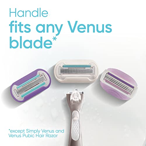 Gillette Venus Extra Smooth Sensitive Womens Razor Blade Refills, 6 Count, Designed for Women with Sensitive Skin, BLUE