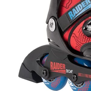 K2 Skate Raider Boa, Red_Blue, 11-2