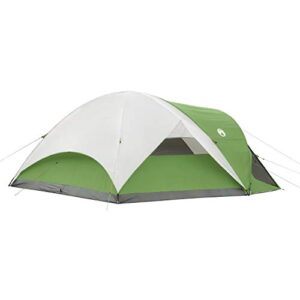 Coleman Camping Tent with Screen Room | 8 Person Evanston Dome Tent with Screened Porch