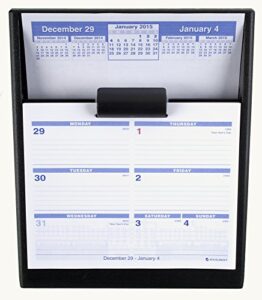 at-a-glance flip-a-week desk calendar weekly refill 2015, 5.62 x 7 inch page size (sw705x-50)