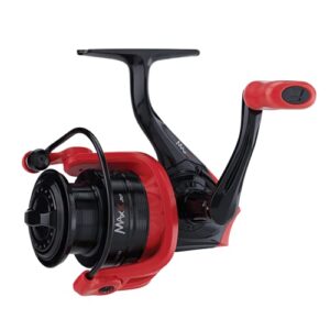 Abu Garcia Max X Spincast Fishing Reel,Red