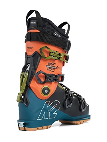 K2 Mindbender 130 LV Mens Ski Boots Black/Blue/Orange 10.5 (28.5)