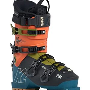 K2 Mindbender 130 LV Mens Ski Boots Black/Blue/Orange 10.5 (28.5)