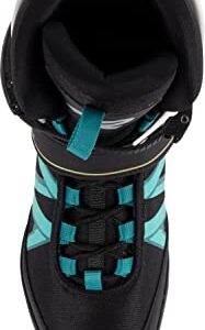 K2 Skate Kinetic 80, Black_Turquoise, 9.5