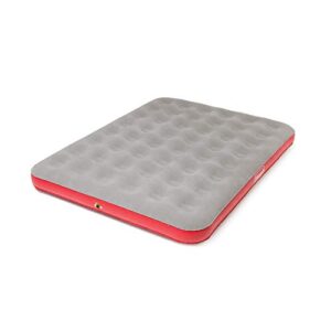 Coleman Air Mattress | QuickBed Single High Air Bed, Full , Red and Gray