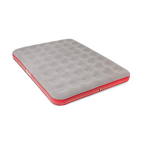 Coleman Air Mattress | QuickBed Single High Air Bed, Full , Red and Gray