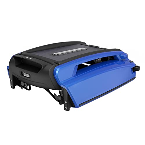 Betta SE (2023 Model) - Solar Powered Automatic Robotic Pool Skimmer with Enhanced Core Durability and Re-Engineered Twin Salt Chlorine Tolerant Motors (Blue)