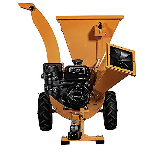 Detail K2 Power – OPC503, 3” Cyclonic Chipper Shredder | Kohler® 7 HP Gas Powered Engine | Heavy-Duty Power Equipment | ATV Towable | 3-Year Commercial Warranty