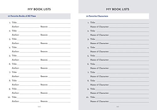 My Book Journal: A 100-Book Reading Diary for Bibliophiles