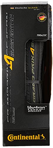 Continental Grand Prix 4 Season Black Dura Skin Bike Tire, 700cm x 23/23