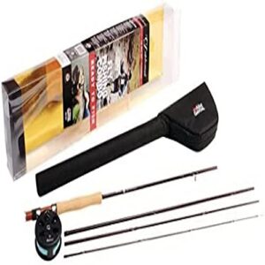 abu garcia combo diplomat fly fishing rod & reel fishing set, diplomat 904#5/6 lh fly