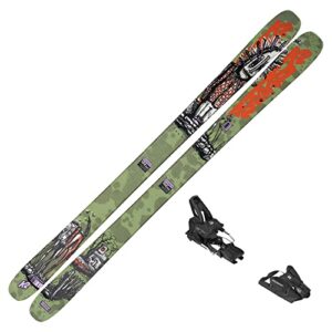 2023 k2 reckoner 102 skis w/ salomon strive 14 gw bindings (177)