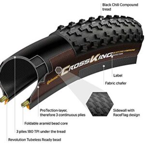 Gravel & CX Tires Terra Speed 650B x 40 Cream Sidewall Fold Protection TR + Black Chili