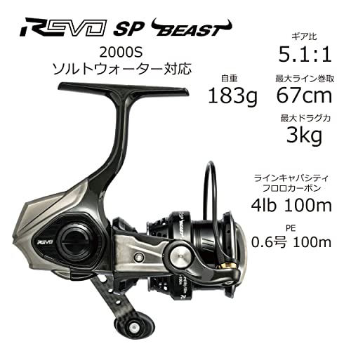 Spinning Reel Revo SP Beast 2000S