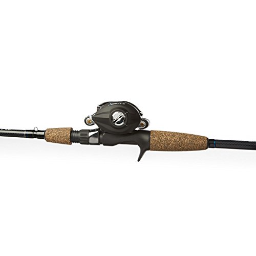 Shakespeare AGLPCBO Agility Low Profile Baitcast Rod and Reel Combo, Black, 6.6 Feet, Medium Power