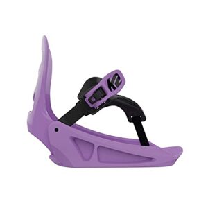 k2 lil kat snowboard bindings girls sz s (2-5) purple