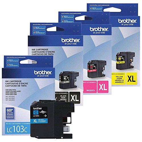 Brother MFC-4610DW High Yield Ink Cartridge Set