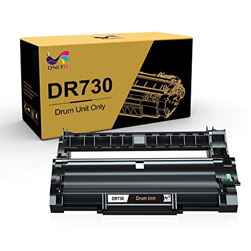 ONLYU Compatible Drum Unit Replacement for Brother DR730 DR-730 DR 730 for HL-L2370DW HL-L2390DW MFC-L2750DW MFC-L2710DW DCP-L2550DW (Drum Unit, NOT Include Toner)