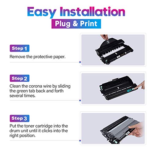 ONLYU Compatible Drum Unit Replacement for Brother DR730 DR-730 DR 730 for HL-L2370DW HL-L2390DW MFC-L2750DW MFC-L2710DW DCP-L2550DW (Drum Unit, NOT Include Toner)