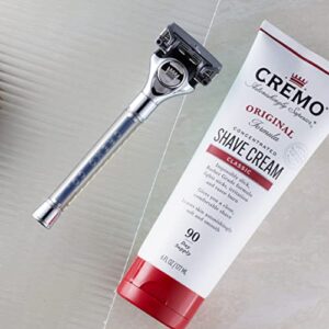 Cremo Astonishingly Superior Barber Grade Refillable System Razor