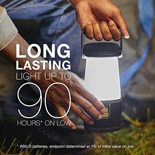 ENERGIZER LED Camping Lantern 360 PRO, IPX4 Water Resistant Tent Light, Ultra Bright Battery Powered Lanterns for Camping, Outdoors, Emergency Power Outage