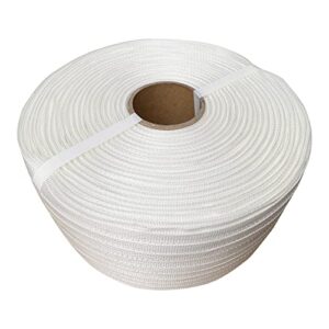 NVOYAJUAN Heavy Duty 1/2" x 3800’Woven Cord Strapping Roll of 6" x 3" Core Size, 770 lbs Break Strength