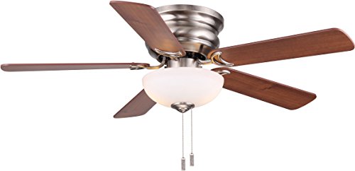 Wind River Fans Frisco Nickel 44 Inch Ceiling Fan