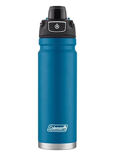 Coleman Burst™ 40 oz. Stainless Steel Autopop Water Bottle, Deep Ocean