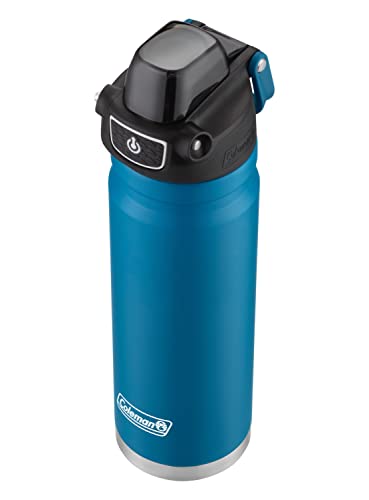 Coleman Burst™ 40 oz. Stainless Steel Autopop Water Bottle, Deep Ocean