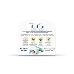 Schick Intuition Sensitive(Aloe) Advanced Moisture Razor Refill Cartridges, 3 count