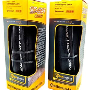 Continental Grand Sport Extra 700x23 Black Folding NyTech - Pair (2 Tires)