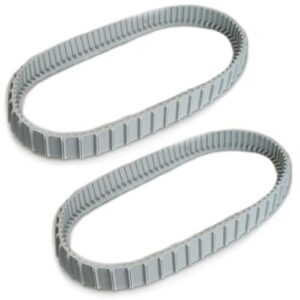 (2 pack) replacement gray tracks for maytronics dolphin robotic pool cleaners with part number 9983152-r2 dolphin parts