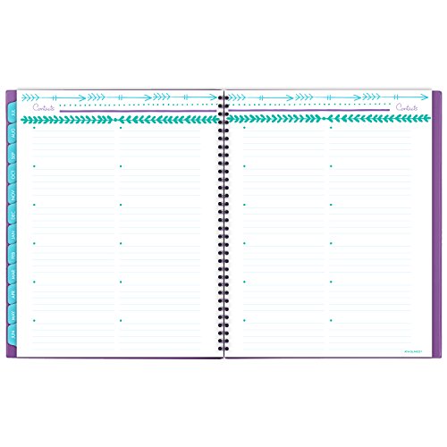 AT-A-GLANCE Academic Year Monthly Planner/Appointment Book, July 2016 - June 2017, 8-1/2"x11", Design Selected for You May Vary (183-900A)