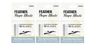 feather nape blades 30 count (3 x 10pk)