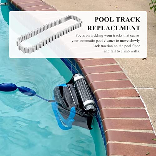 Pool Track Replacement for MAYTRONICS Dolphin Compatible with Most MAYTRONICS Dolphin Pool Cleaners #Maytronics Part Number: 9985006-R2(Gray, 2 Pack)