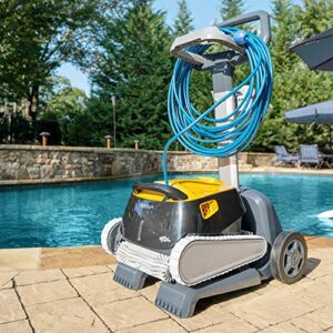 Dolphin Triton PS Robotic Pool Vacuum Cleaner with Universal Caddy for Pool Cleaning The Easy Way, Ideal for In-Ground Swimming Pools up to 50 Feet