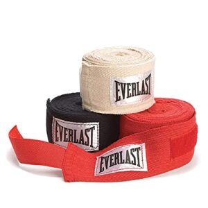 everlast 4455-3 3-pk. hand wraps,red