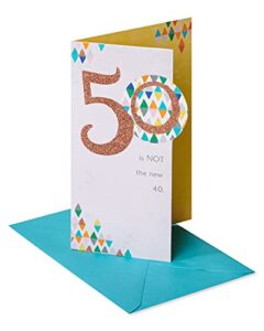 american greetings 50th birthday card (way better)