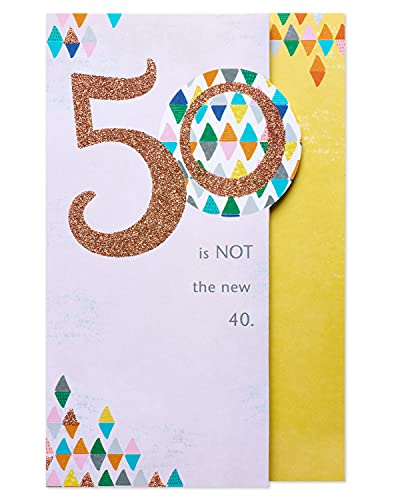 American Greetings 50th Birthday Card (Way Better)