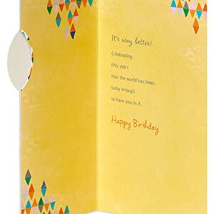 American Greetings 50th Birthday Card (Way Better)