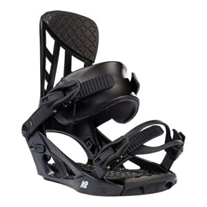 k2 indy mens snowboard bindings black sz l (8-12)