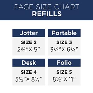 AT-A-GLANCE 2023 Weekly & Monthly Planner Refill, Hourly, 13483 Day-Timer, 5-1/2" x 8-1/2", Size 4, Monthly Tabs, Seascapes (381-285Y)