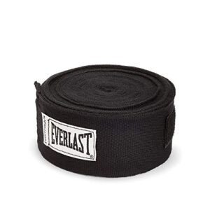 everlast 4455bpu handwraps black 120″