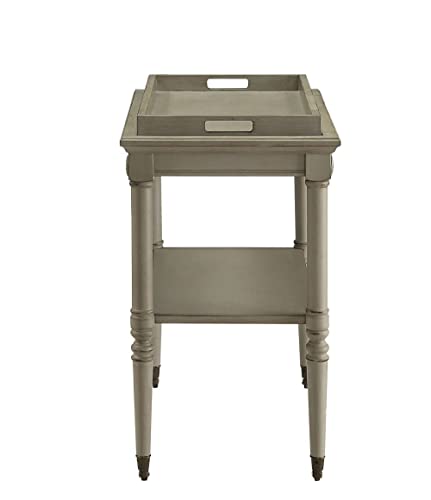 MengK Frisco Tray Table in Antique Slate XH