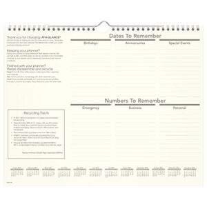 AT-A-GLANCE 2023 Wall Calendar, 15" x 12", Medium, Monthly, Recycled (PMG7728)