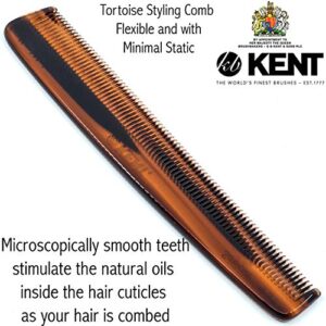 Kent F3T Fine Tooth Comb for Hair Care/Parting Comb and Combs for Men and Combs for Women - Dandruff Hair Comb/Kent Mens Combs for Hair Fine Teeth Comb Hair Comb Fine/Men Comb Comb for Women