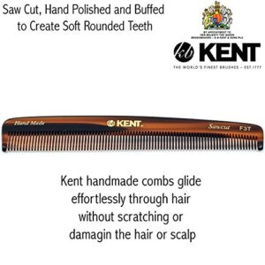 Kent F3T Fine Tooth Comb for Hair Care/Parting Comb and Combs for Men and Combs for Women - Dandruff Hair Comb/Kent Mens Combs for Hair Fine Teeth Comb Hair Comb Fine/Men Comb Comb for Women