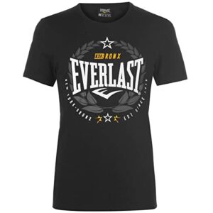 everlast men’s laurel short-sleeve tee black s