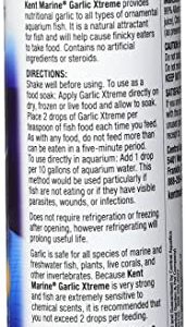 Kent Marine Garlic Xtreme for Fish 1 Fluid Ounce