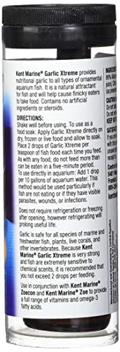 Kent Marine Garlic Xtreme for Fish 1 Fluid Ounce